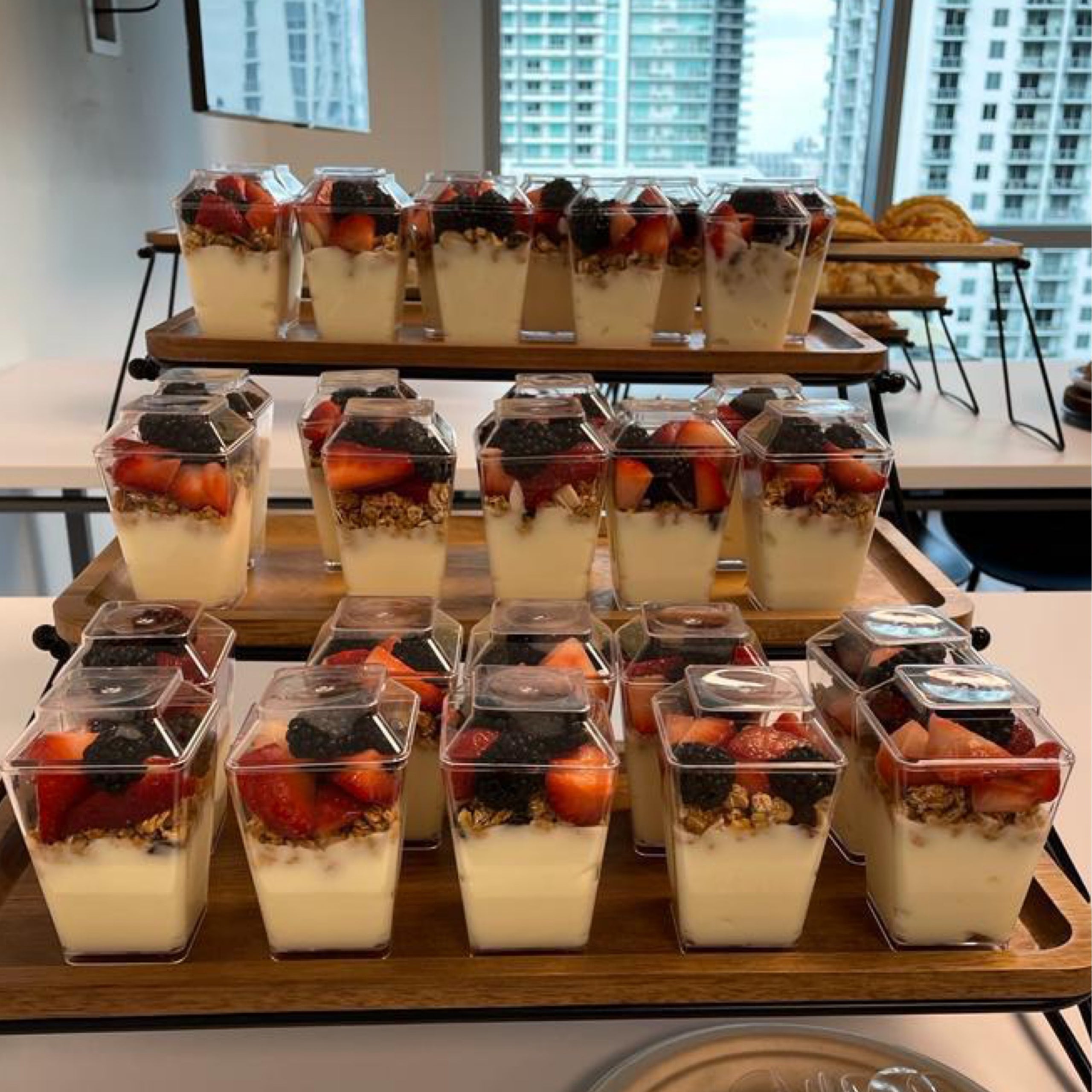 Mini Parfait for Catering | BULL & BEAR CAFE